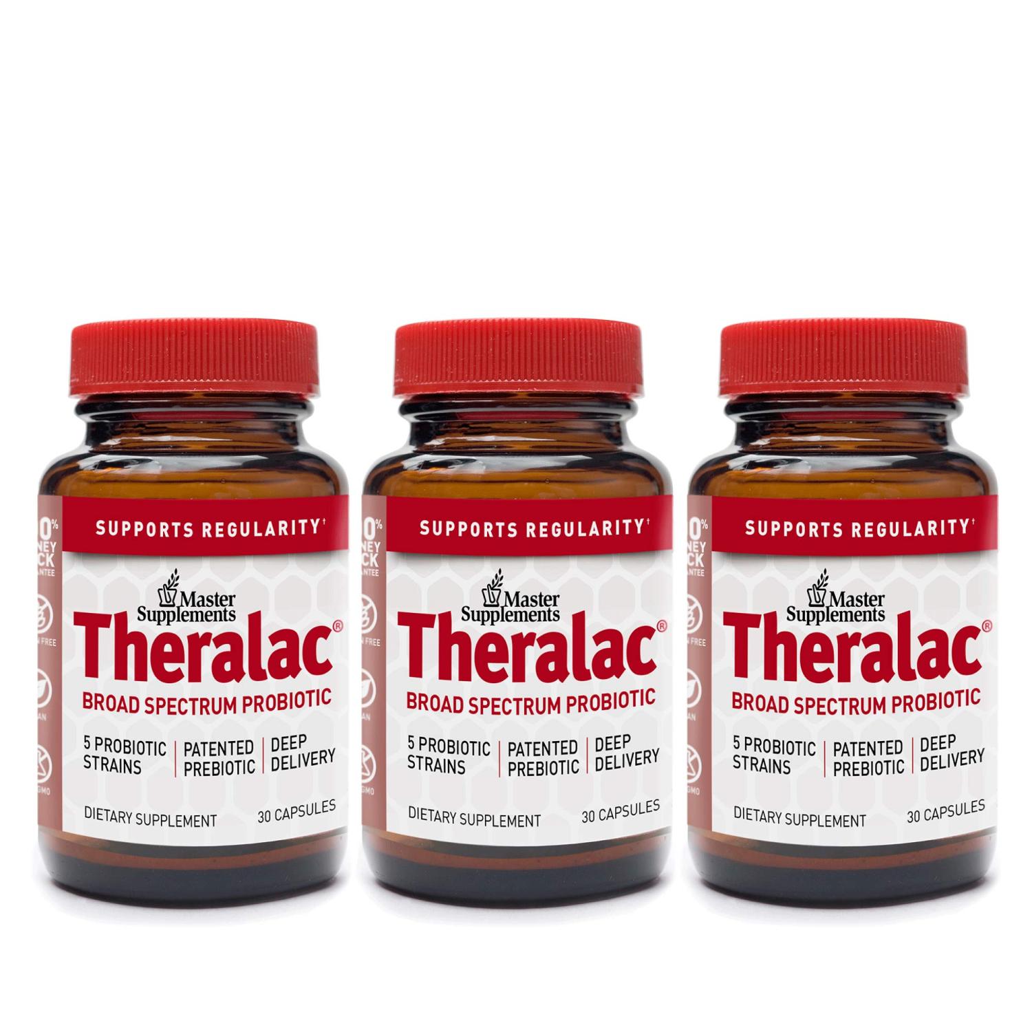 Theralac Probiotic 30 Capsules | Master Supplements - Broad Spectrum ...