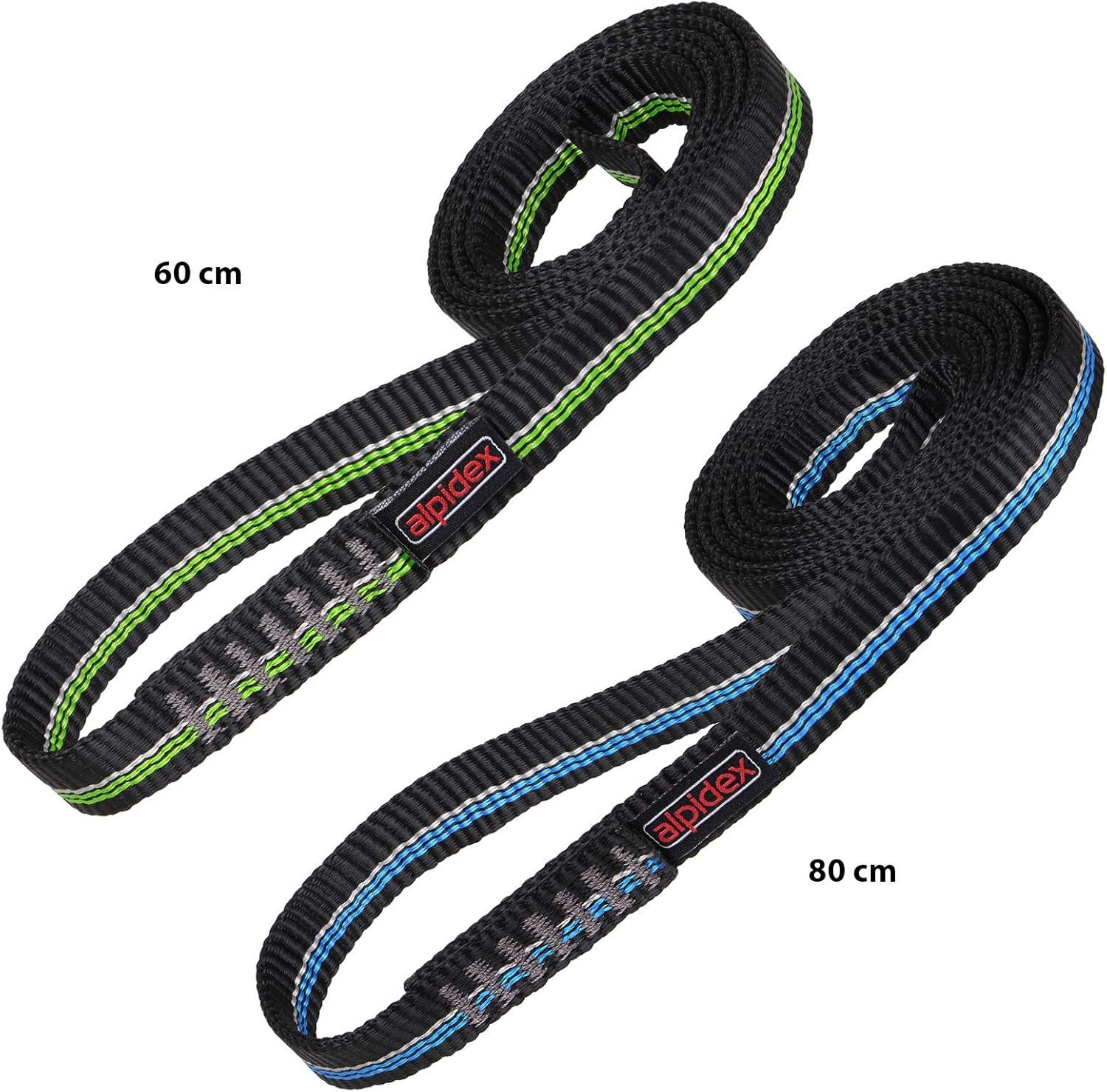 Buy ALPIDEX 16mm Webbing Sling - 22 kN Round Sling for Climbing ...