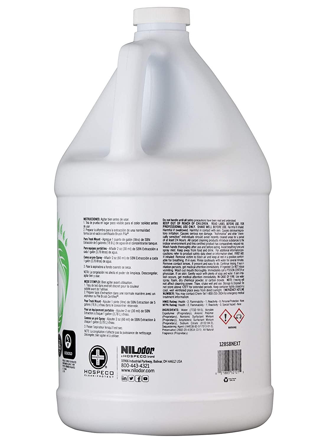 Nilodor 128SBN EXT Encapsulating Carpet Extraction Cleaner Concentrate ...