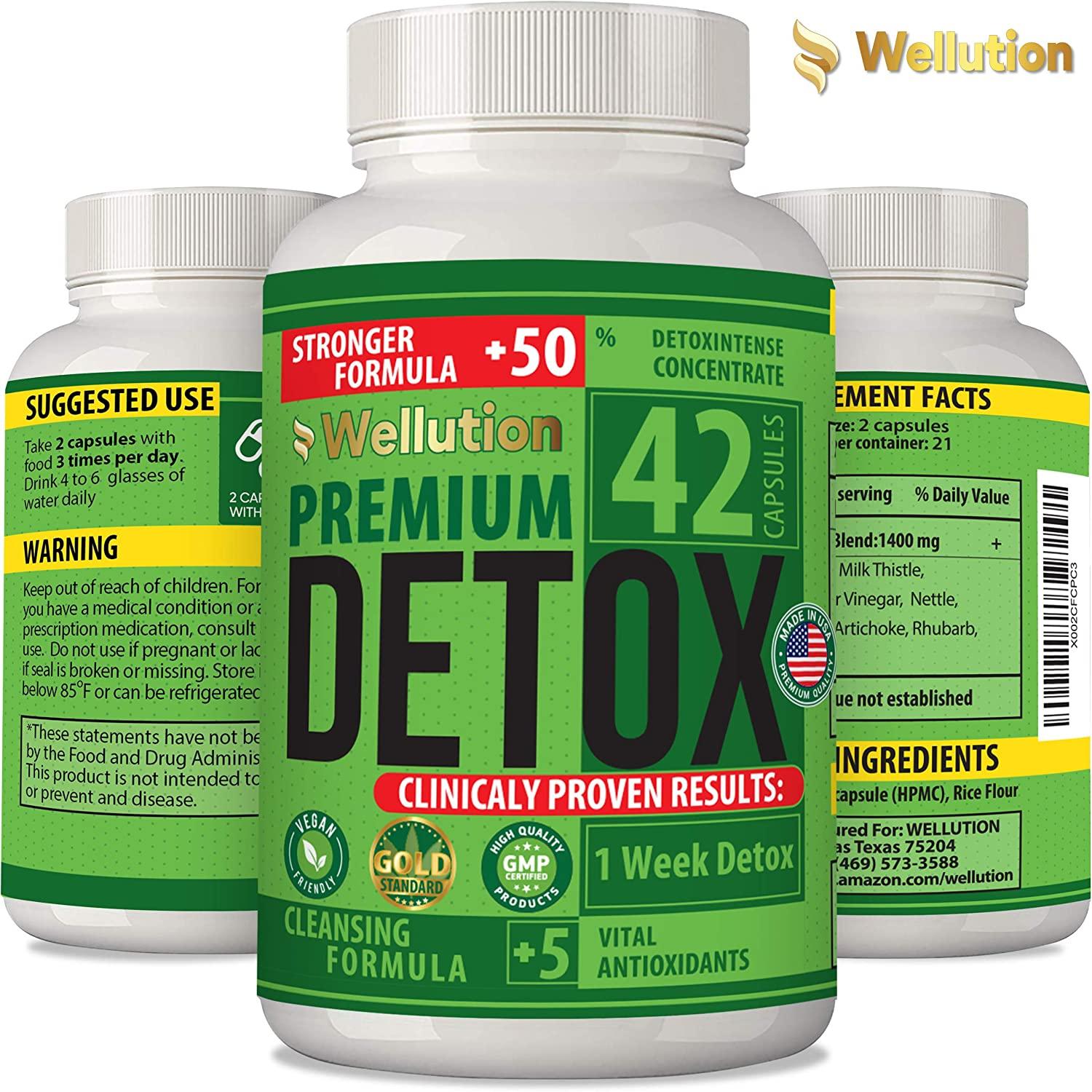 5X Strength Body Detoxifier for Liver, Kidney, Urinary Tract ...