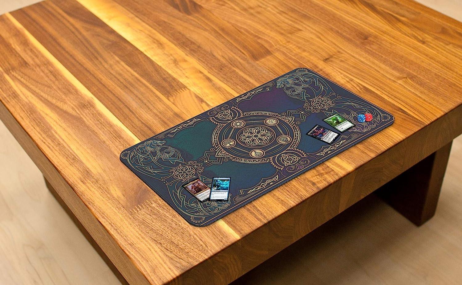 Paramint Lucid Dragon Blast Stitched MTG Playmat | Magic The Gathering ...