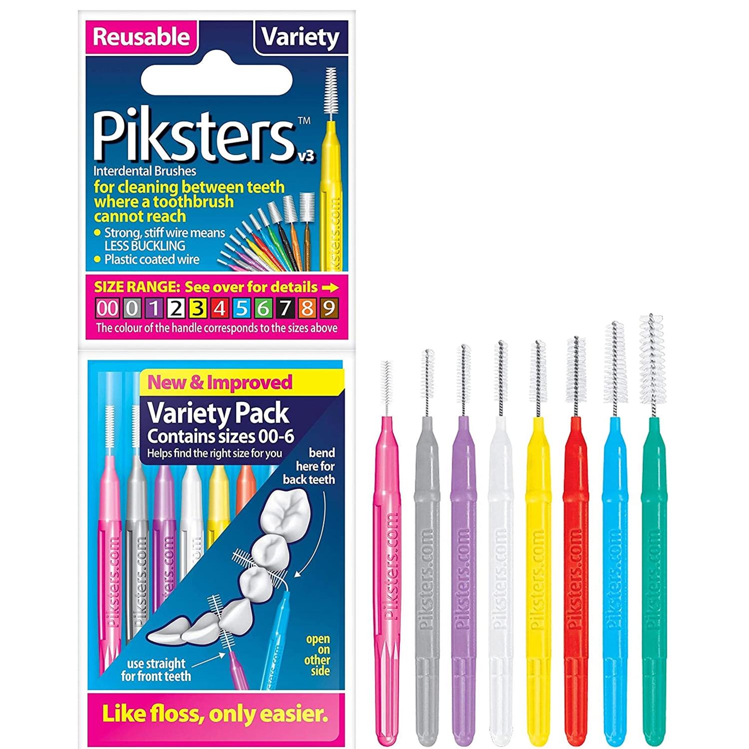 Piksters Variety Pack - 8 Piksters | Shop Now for Complete Dental Care ...