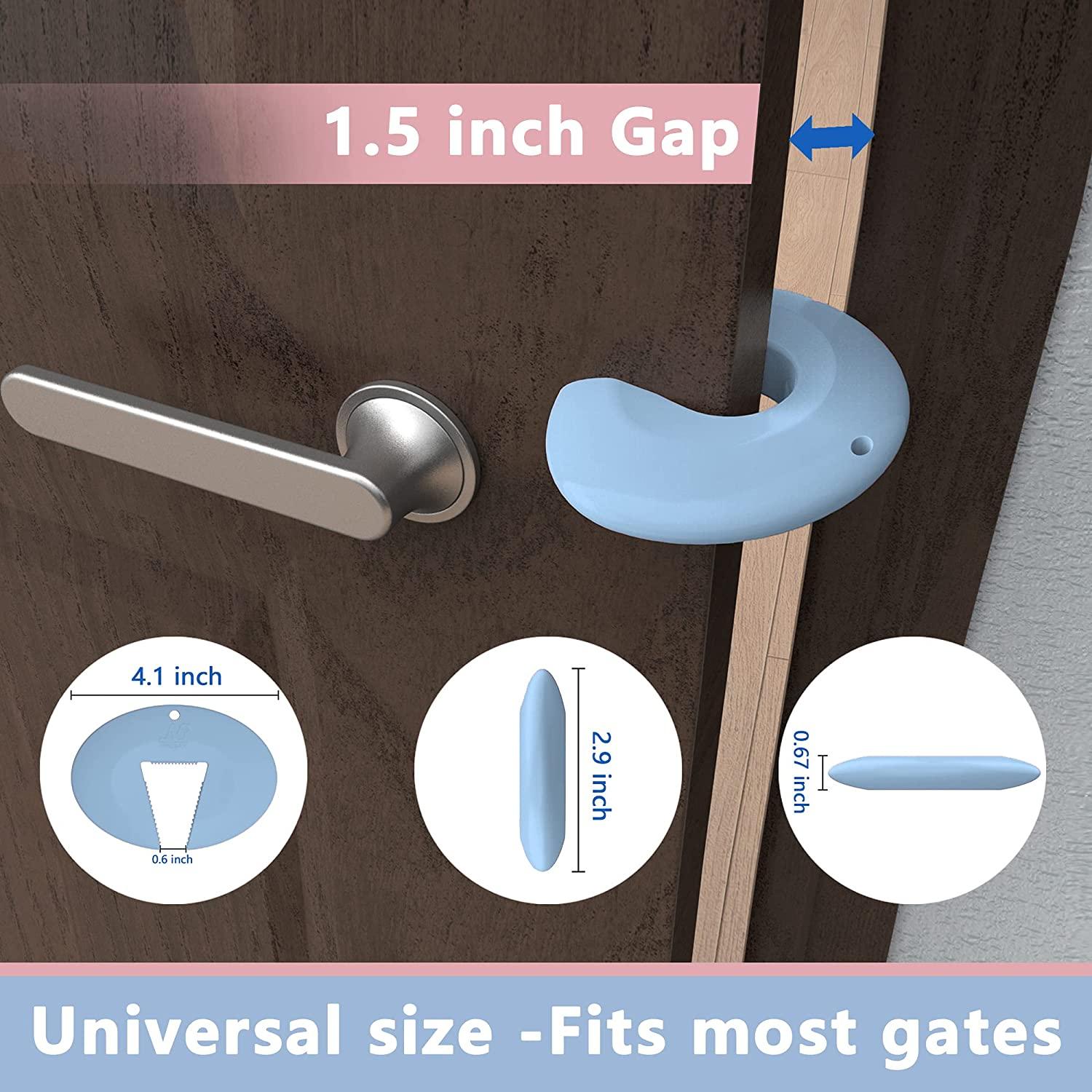 Neobay Door Pinch Guard (Pack of 4). Durable Silicone Door Stopper for ...