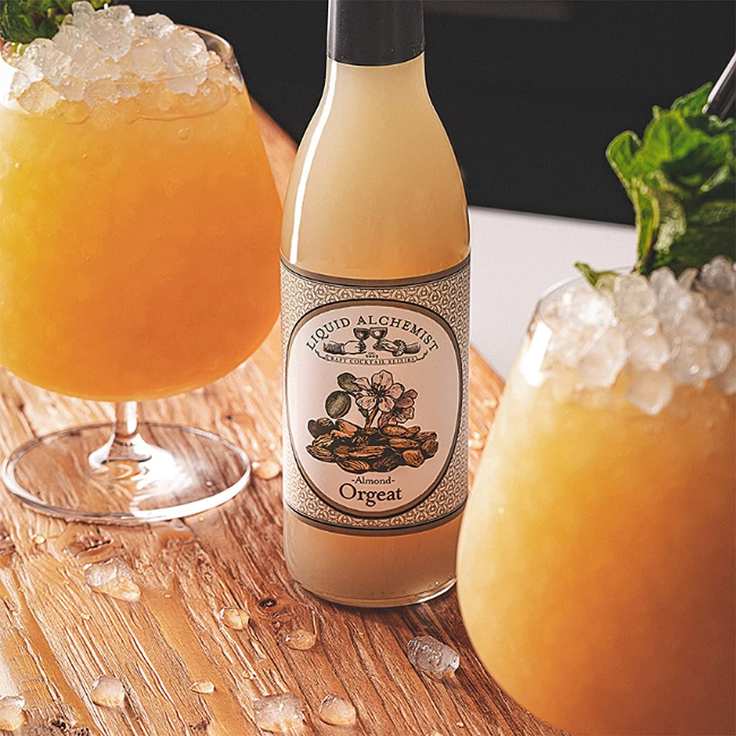 Natural Almond Orgeat Syrup for Cocktails - Non-GMO, Gluten-Free, Vegan ...