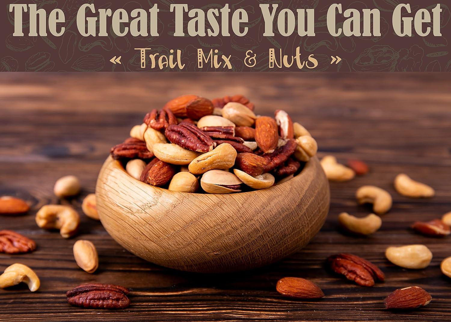 30 Packets Mixed Nuts Variety Pack | Trail Mix & Snack Assortment ...