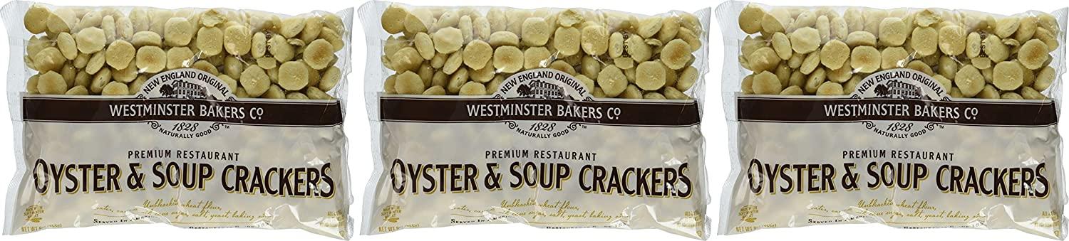 New England Westminster Bakeries Oyster & Soup Crackers - 3 Pack ...