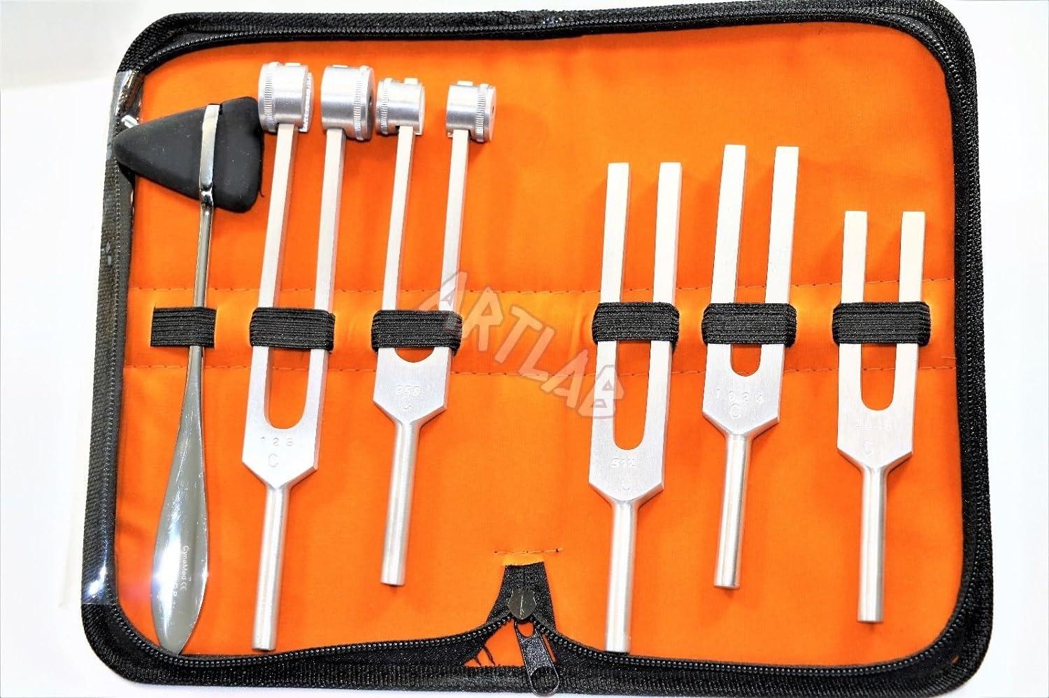 Tuning Fork Set - 5 Piece Taylor Hammer Medical Diagnostic Instruments ...