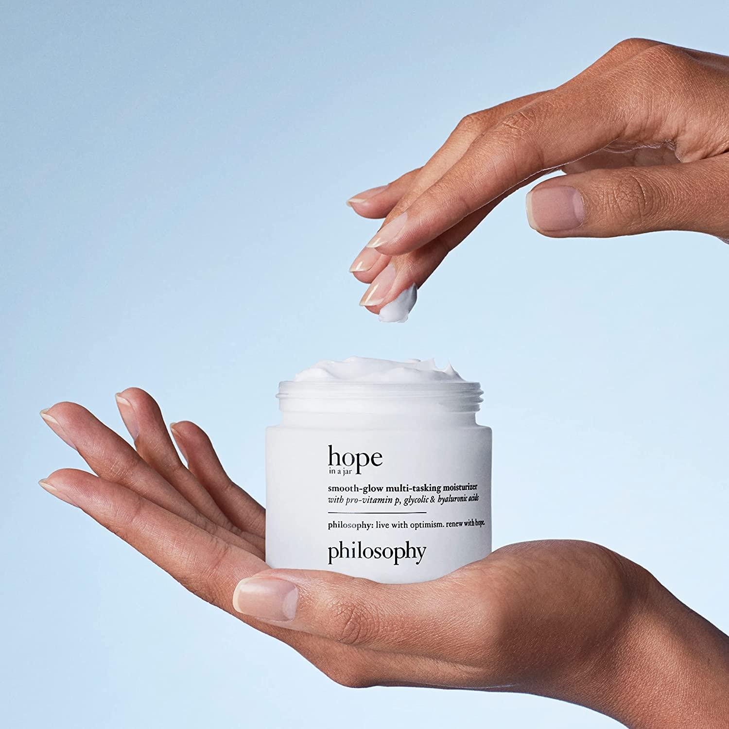 Philosophy Hope in a Jar Smooth-Glow Moisturizer 4oz - Multi-Tasking ...