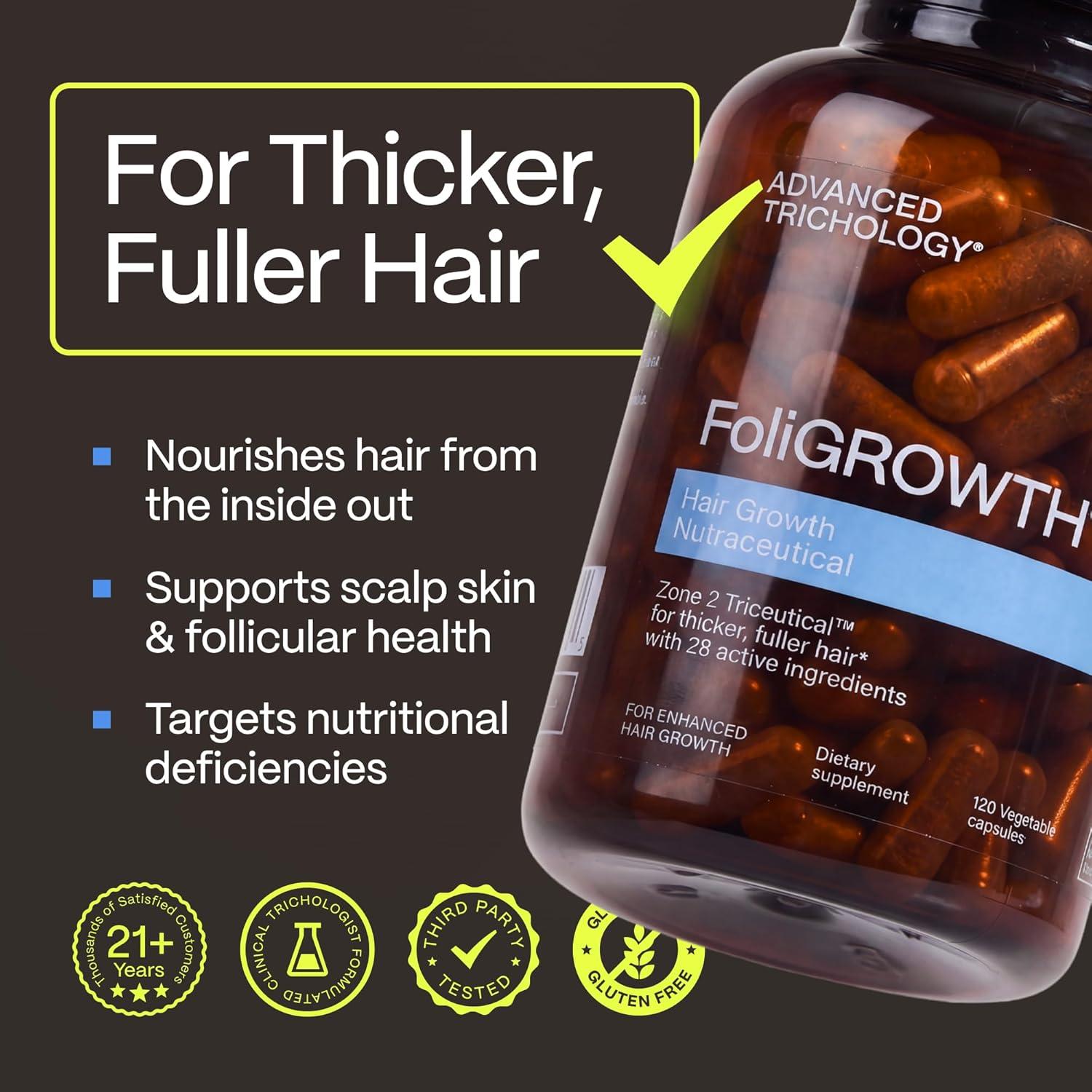 FoliGROWTH Hair Growth Supplement - Approved by American Hair Loss ...