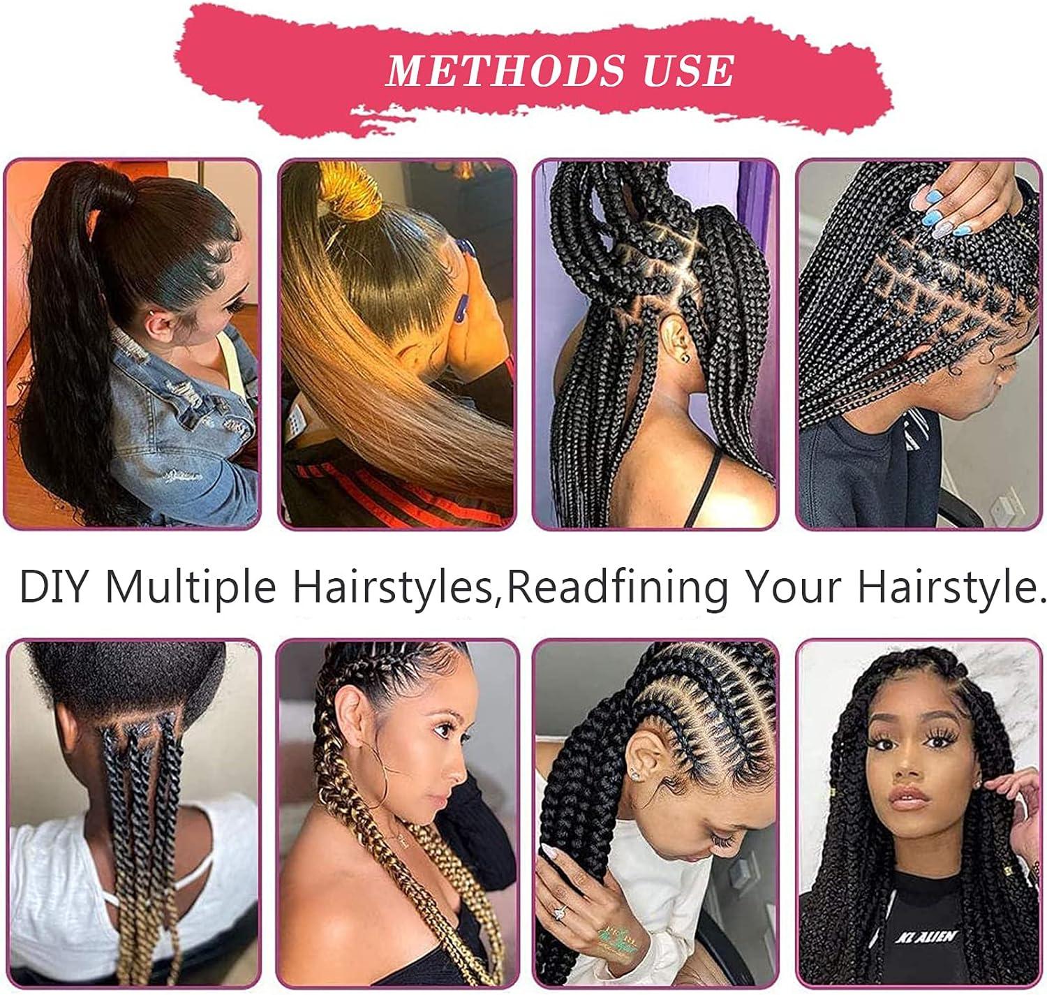 Beyond Beauty 8 Packs Pre Stretched Braiding Hair Synthetic Yaki EZ ...