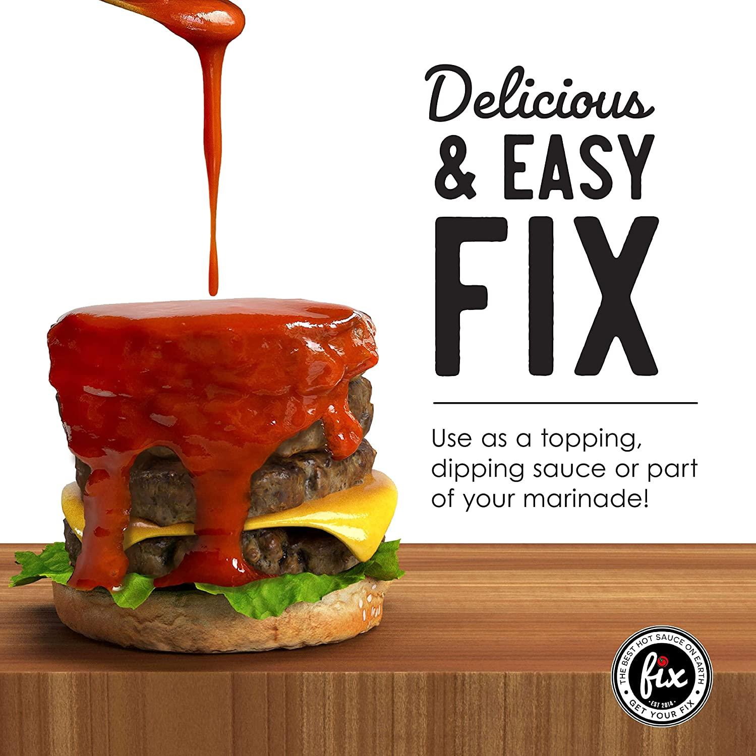 Fix Hot Sauce Sriracha - Gourmet Natural Chili Sauce (10 Oz) | Spicy ...