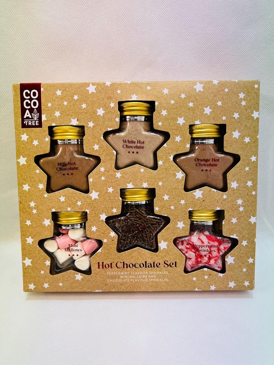 Cocoa Tree Hot Chocolate Set Christmas Gift Peppermint Flavour ...
