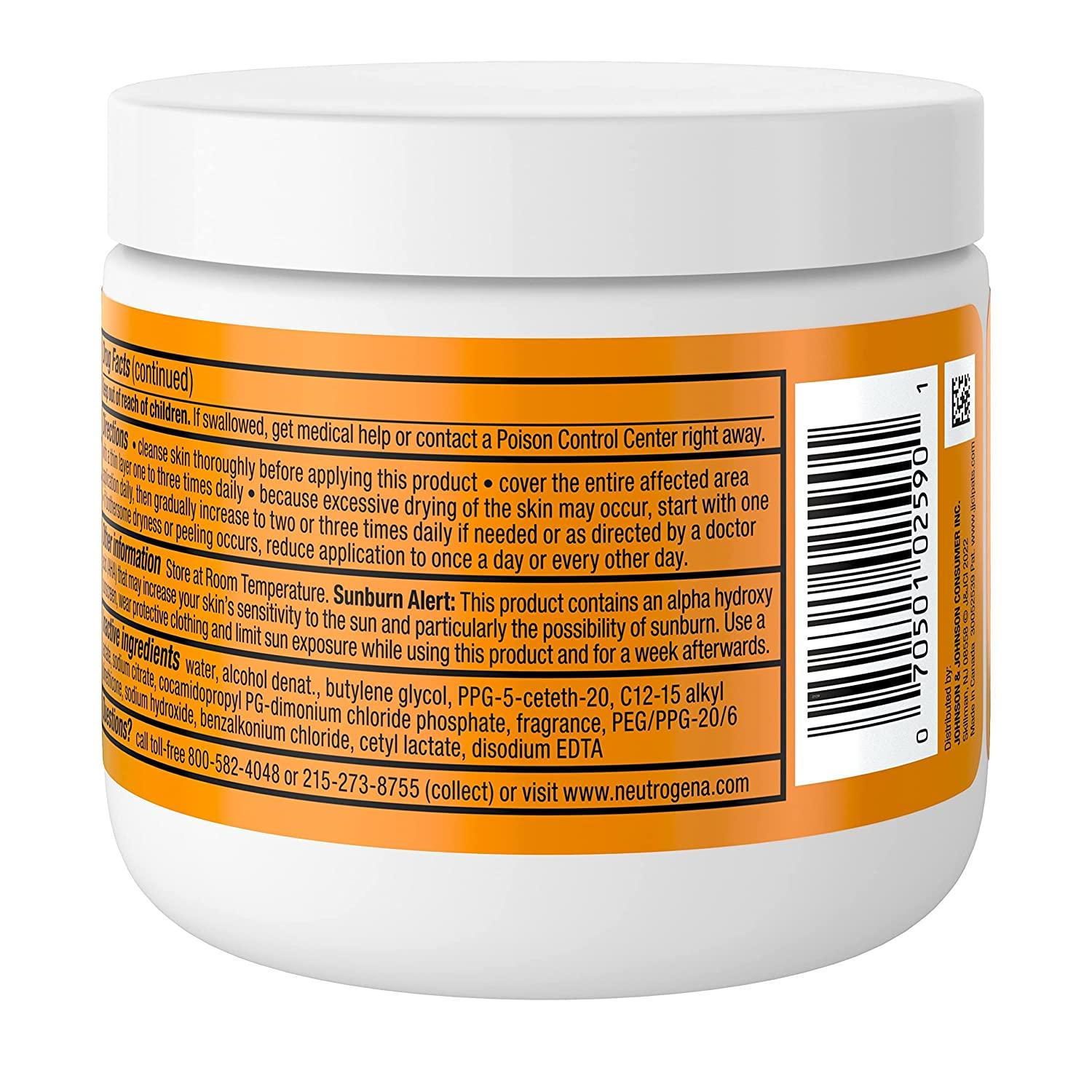 Neutrogena Rapid Clear 2% Salicylic Acid Acne Face Pads - 60 Ct Pack ...