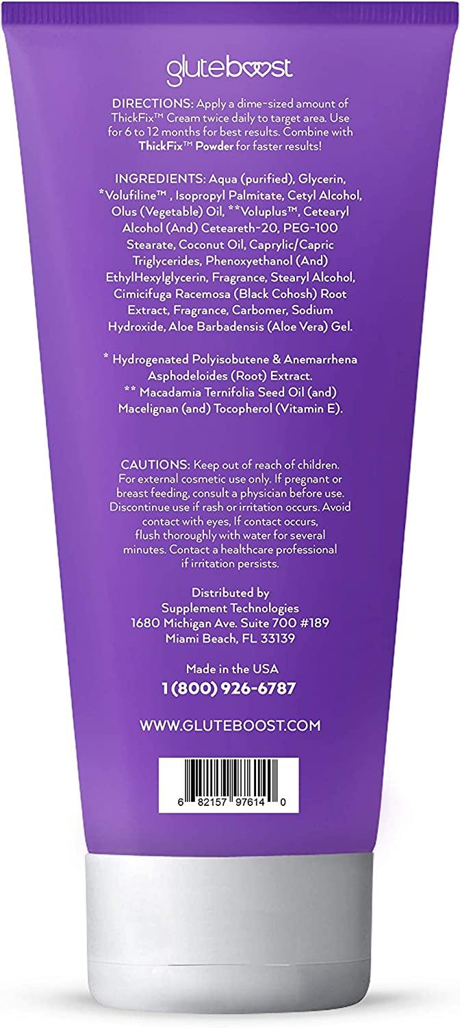 Gluteboost ThickFix Combo Kit: Natural Curve Enhancement Protein Shake ...