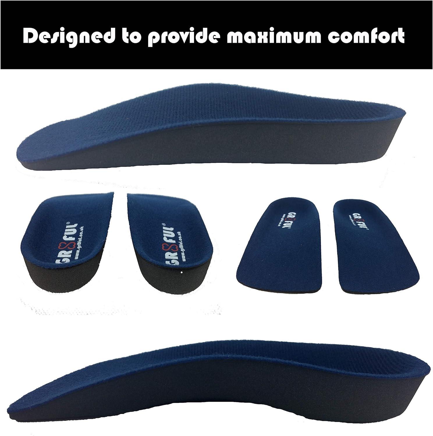 Orthotic Insoles for Plantar Fasciitis/Achilles Tendonitis | 2 Pairs ...
