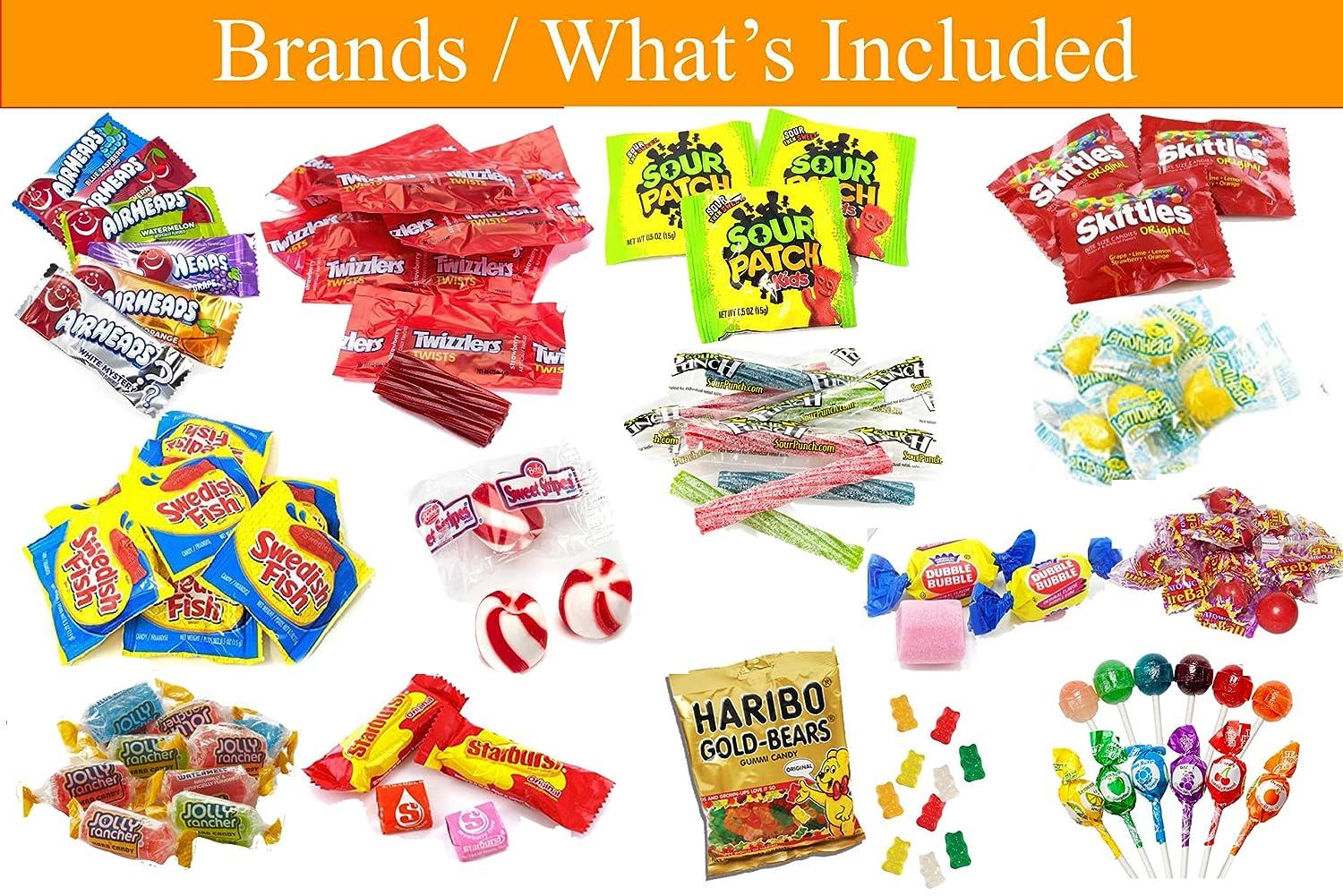 Assorted Candy Party Mix Box - 6.50 lbs/104 oz - Over 255 Individually ...