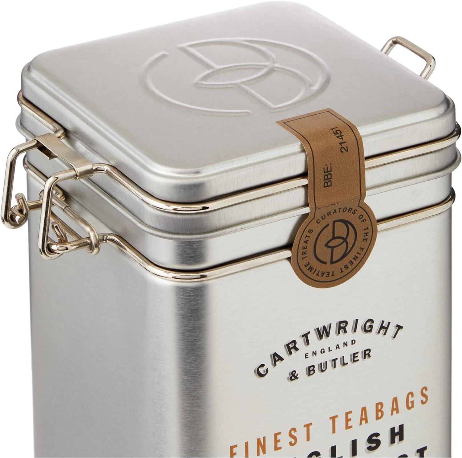 Cartwright & Butler English Breakfast Tea Caddy 90g - Premium Quality ...