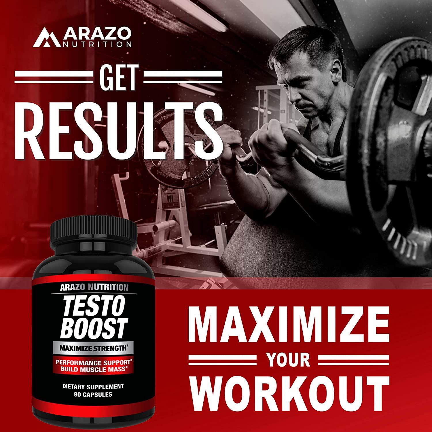 TestoBoost Test Booster Supplement - Potent Natural Herbal Pills ...