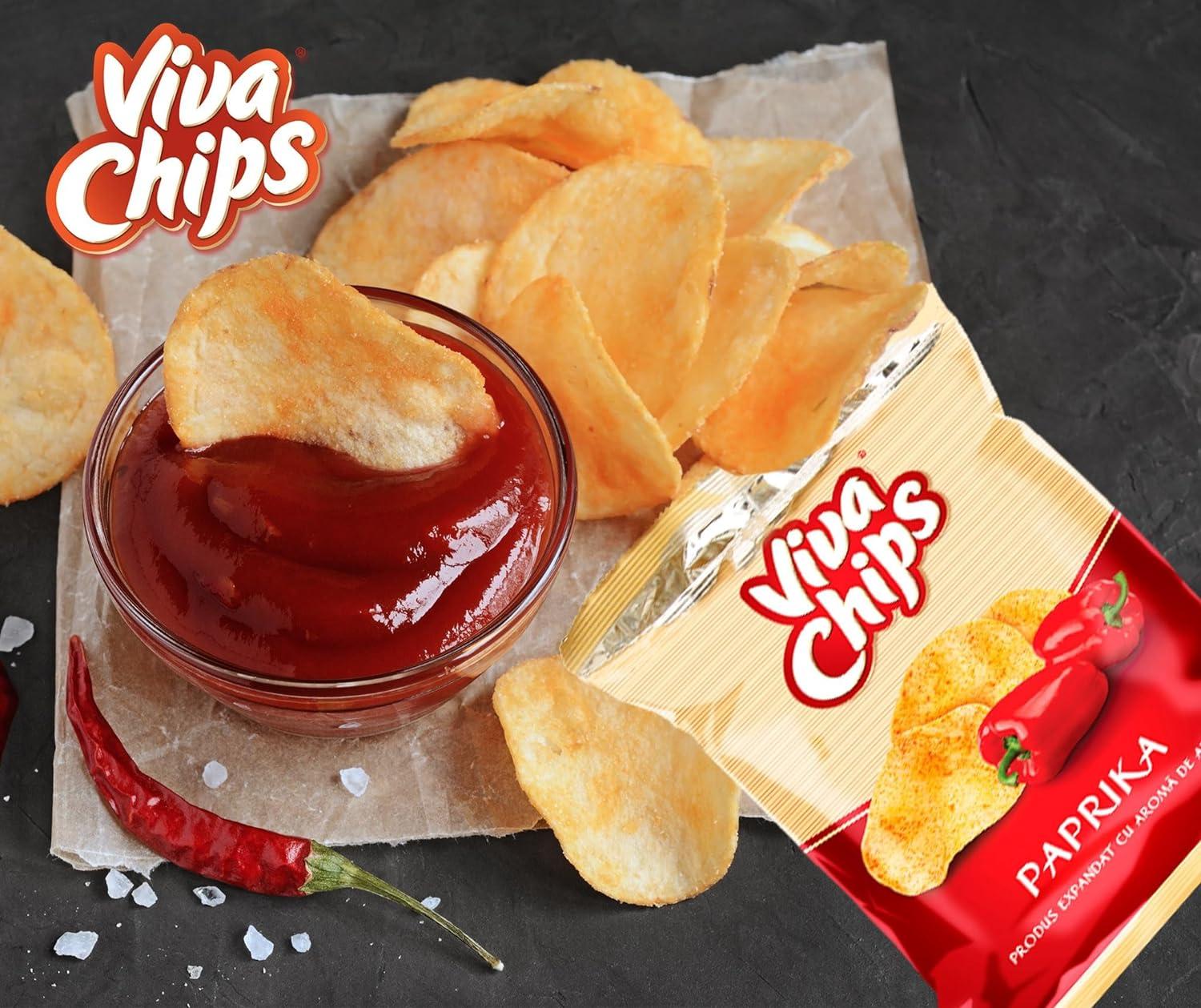 VIVA Potato Chips Masala Crisp and Healthy Snack Cheese Pizza Salt ...