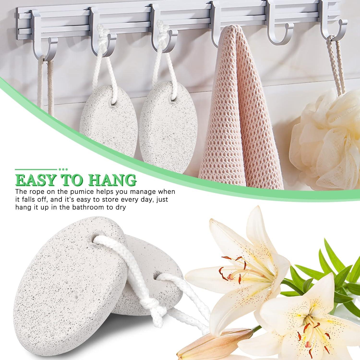 3 Pieces Natural Pumice Stone Lava Stone Foot Care Callus Pumice Stone ...