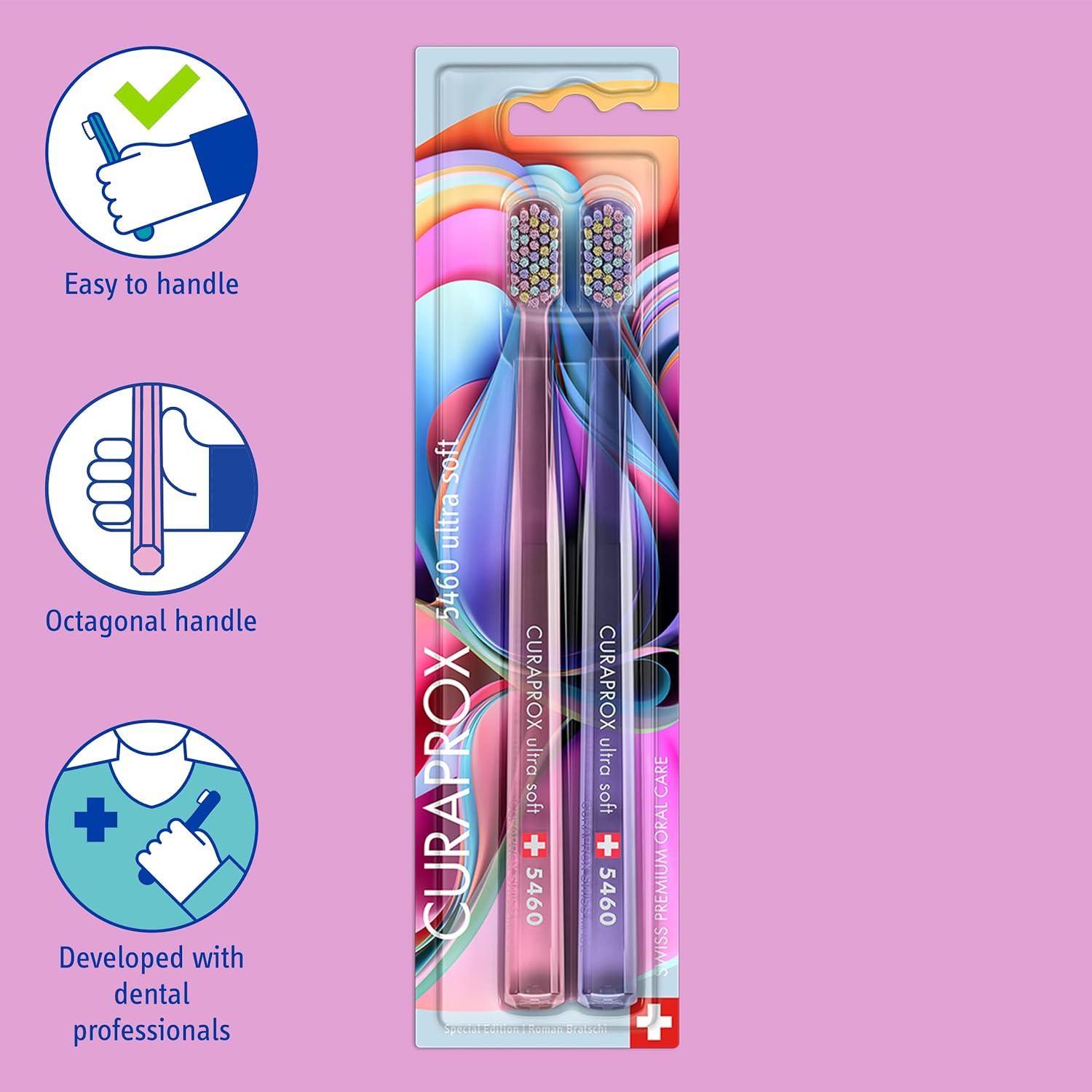 Curaprox CS 5460 Ultra Soft Manual Toothbrush - Special Edition ...