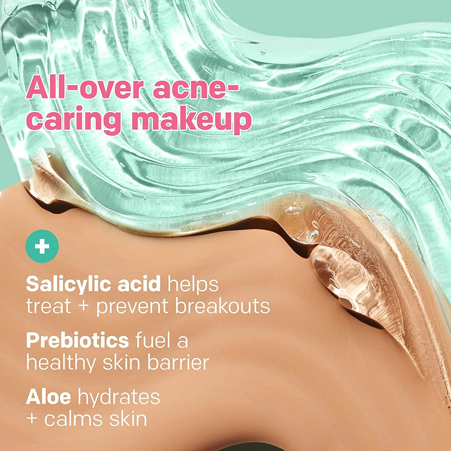 Almay Clear Complexion Acne Foundation - Salicylic Acid, Medium ...