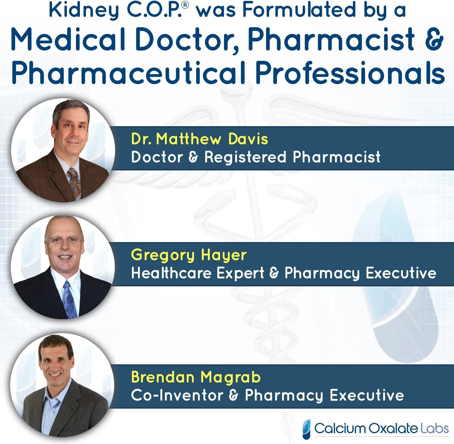 Kidney COP 120 Capsules: Patented Support for Calcium Oxalate Crystals ...