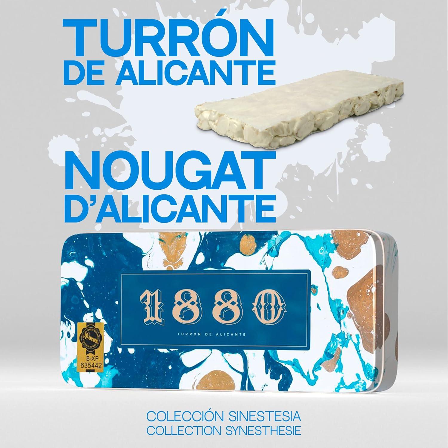 1880 Sinestesia Jijona Turon Christmas Pack 250 g + Alicante Turon 250 ...