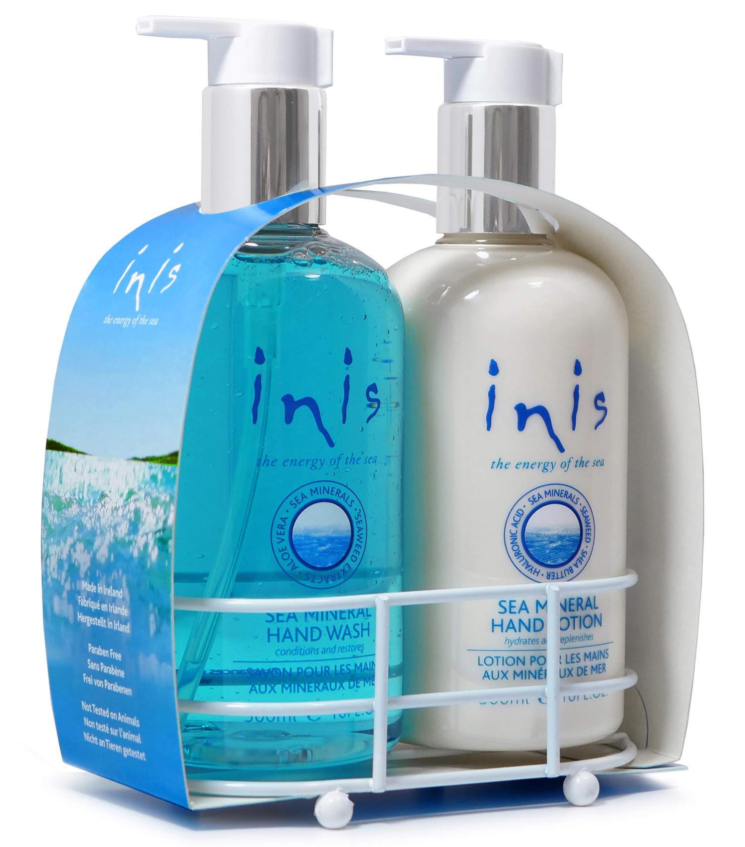 Inis Energy of the Sea Hand Soap & Lotion Caddy - Refreshing Ocean ...