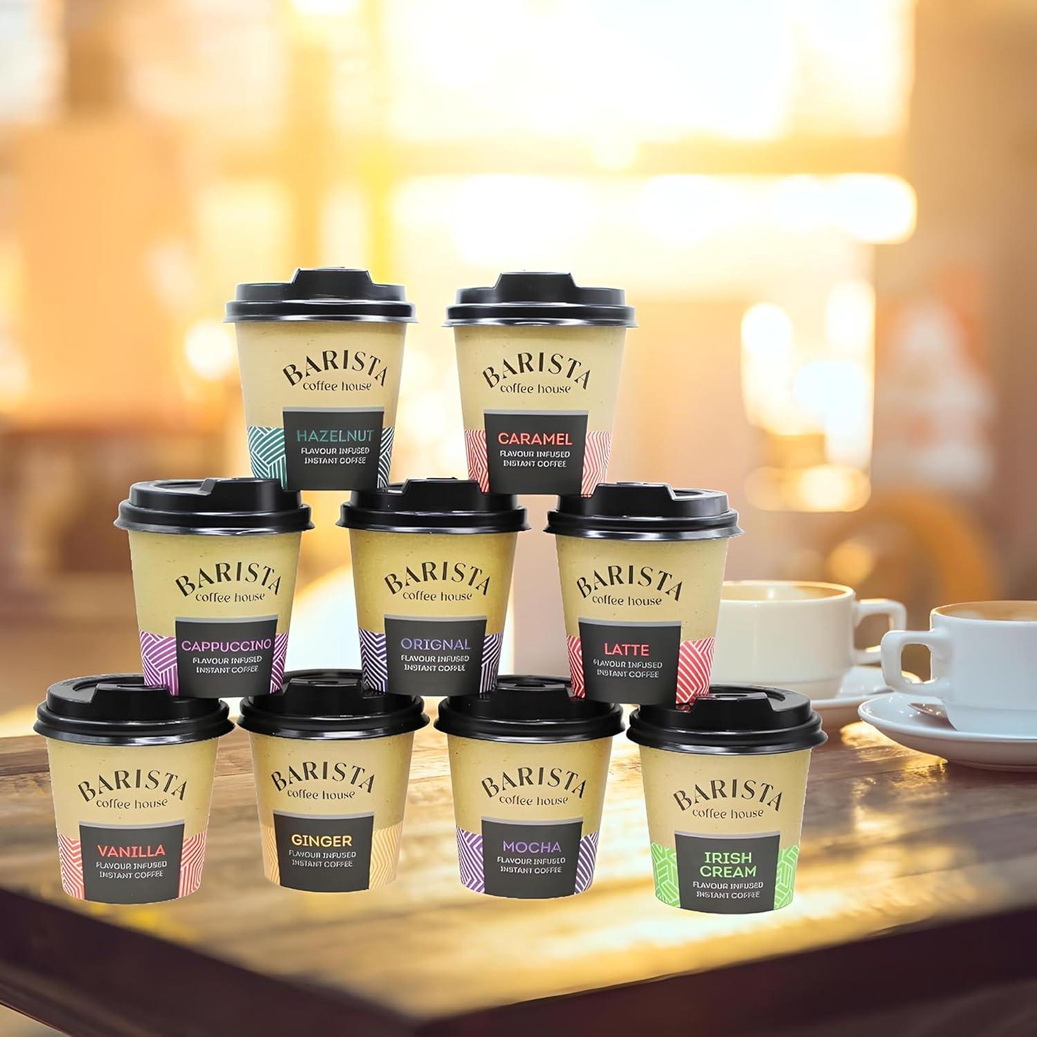 Barista Luxury Mini Coffee Collection 9pk Assortment Flavoured Inastant ...