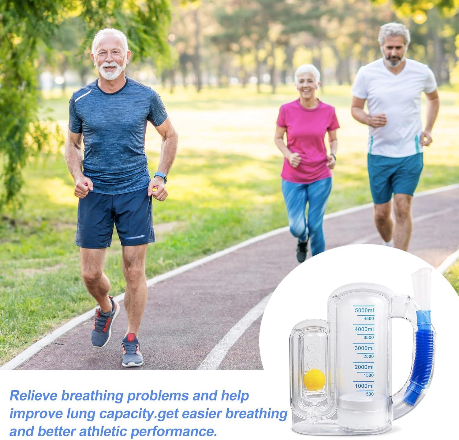Breathing Exercise Device for Lungs | Deep Breathing Trainer for Kids ...