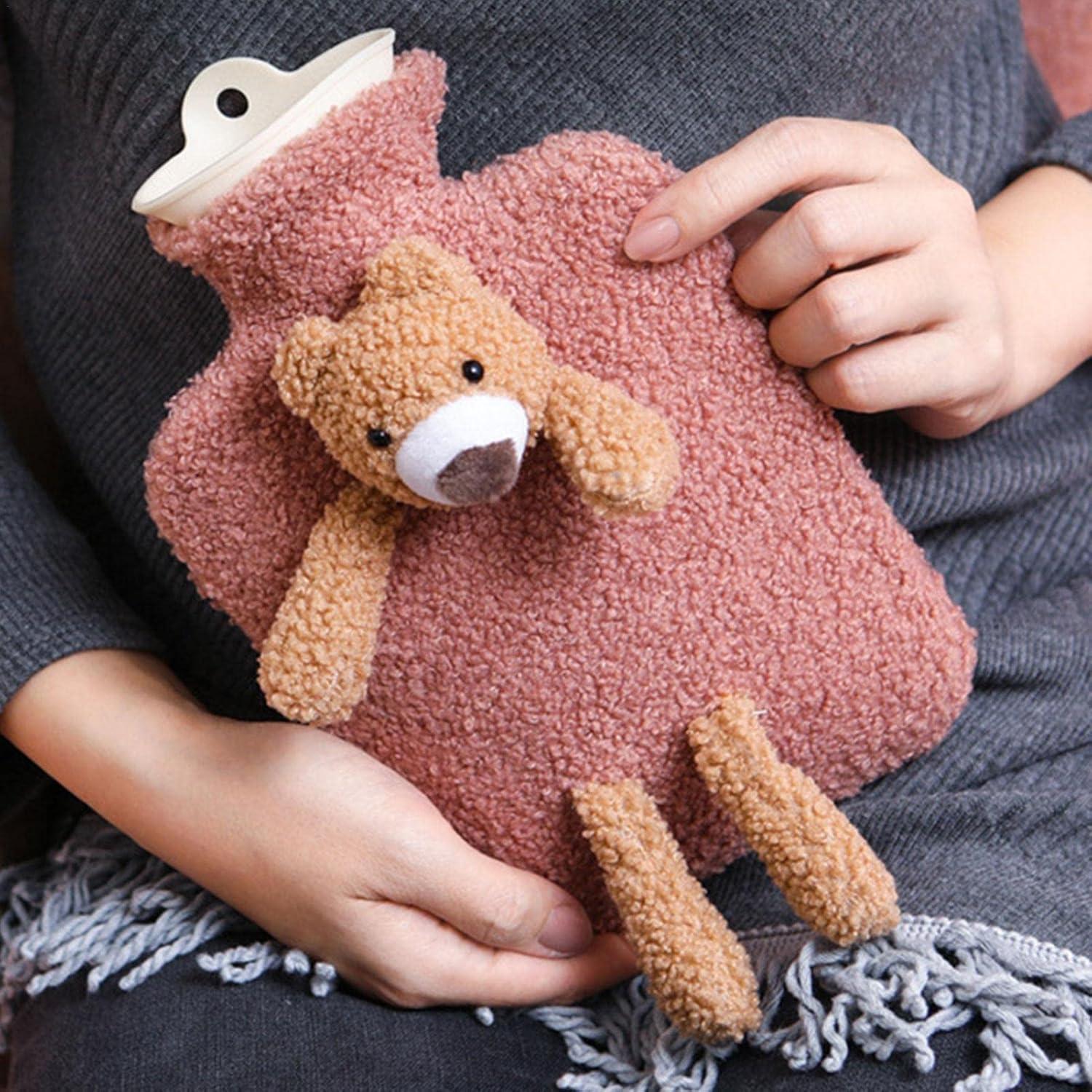 Buy Hot Water Pocket - Portable Thermal Bear Cover 1000ml for Hands ...