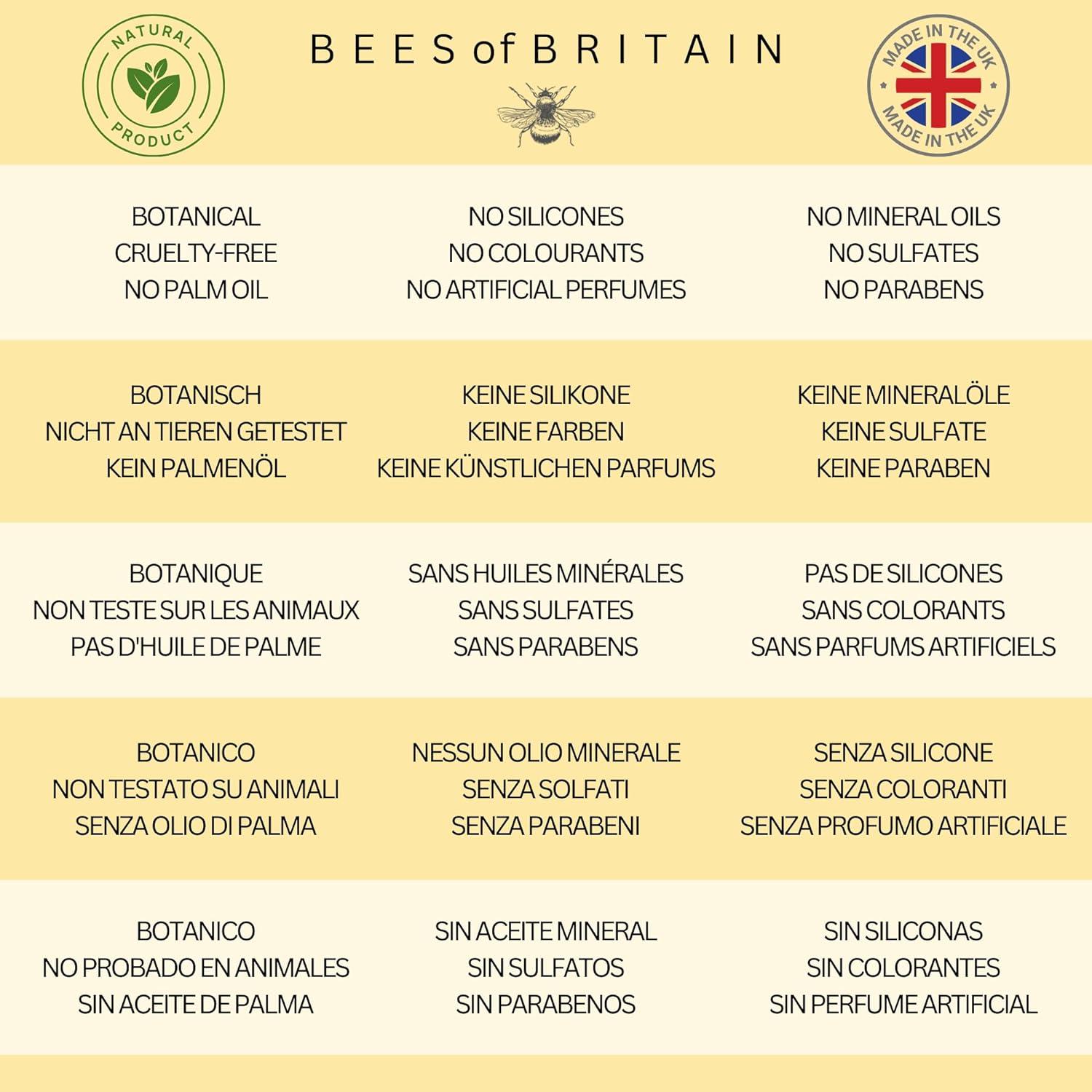 Bees of Britain Bathing Salt - 100% Natural Himalayan Salt with ...