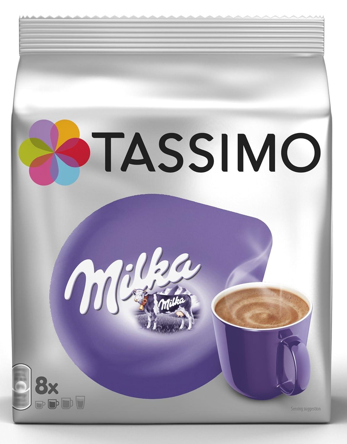 Tassimo Capsules Trial Box - 5 Varieties 64 Drinks | Milka Cocoa ...