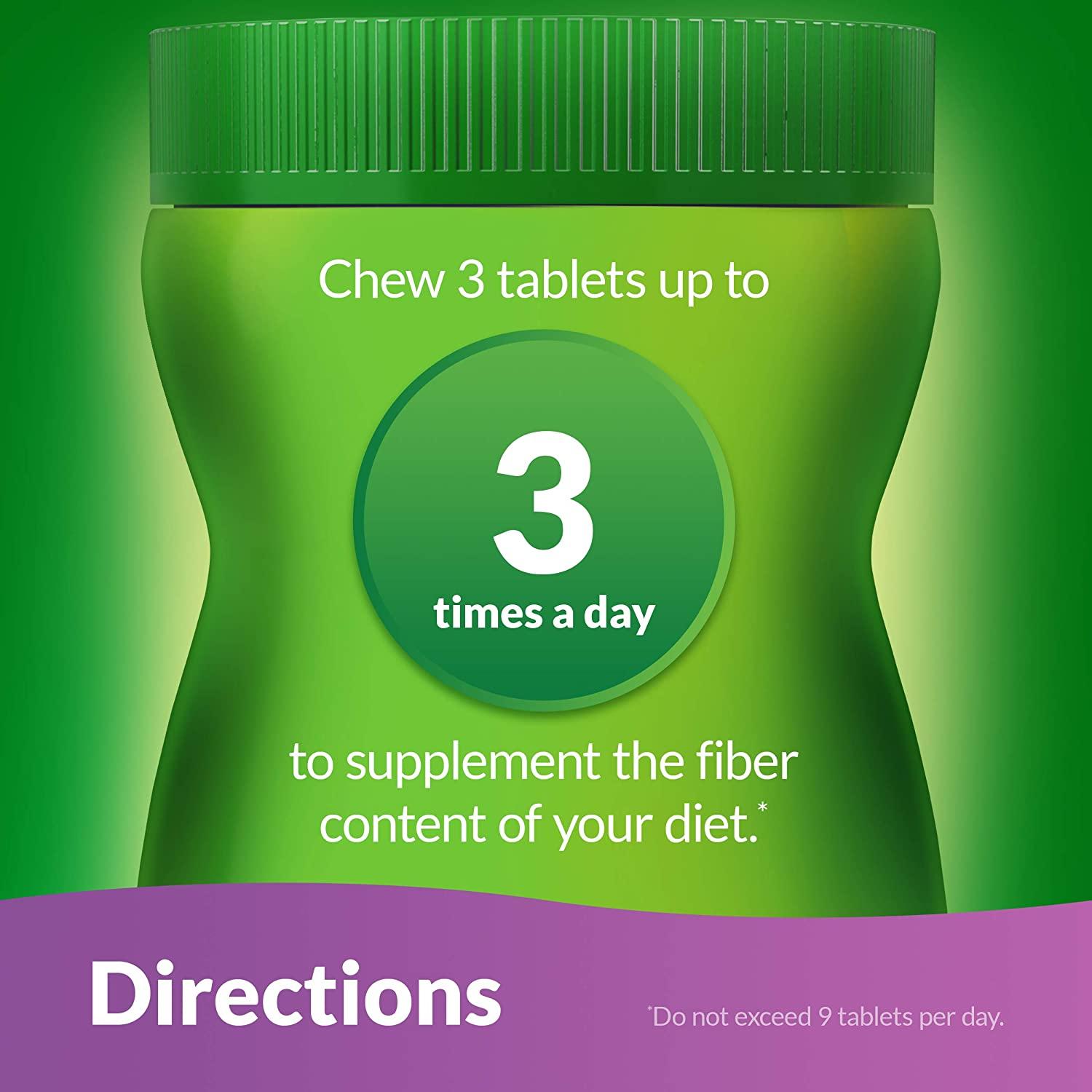 Benefiber Chewable Prebiotic Fiber Tablets Ã¢â ¬â Digestive Health ...