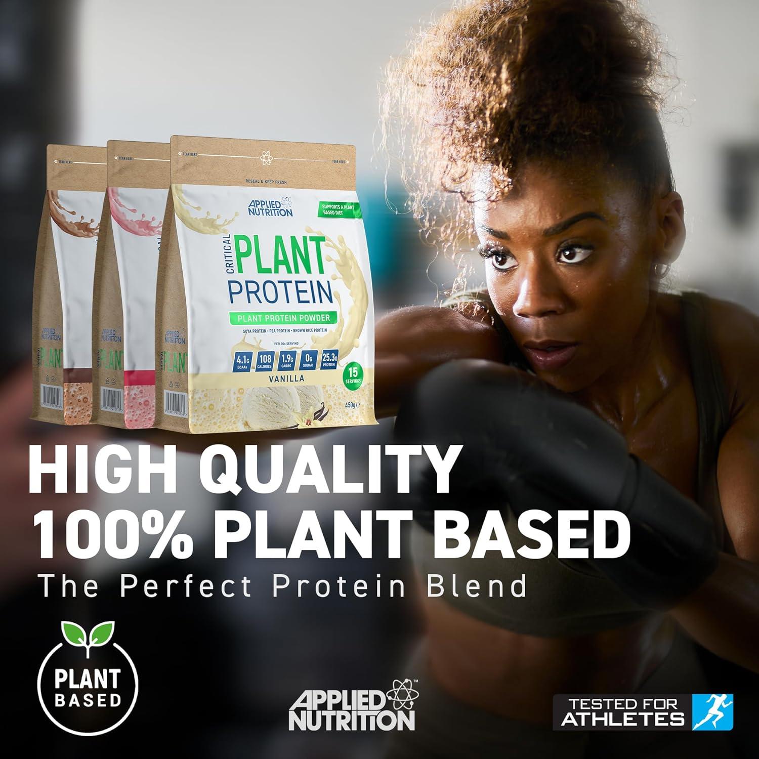 Applied Nutrition Critical Plant Protein - Vegan Chocolate Protein ...