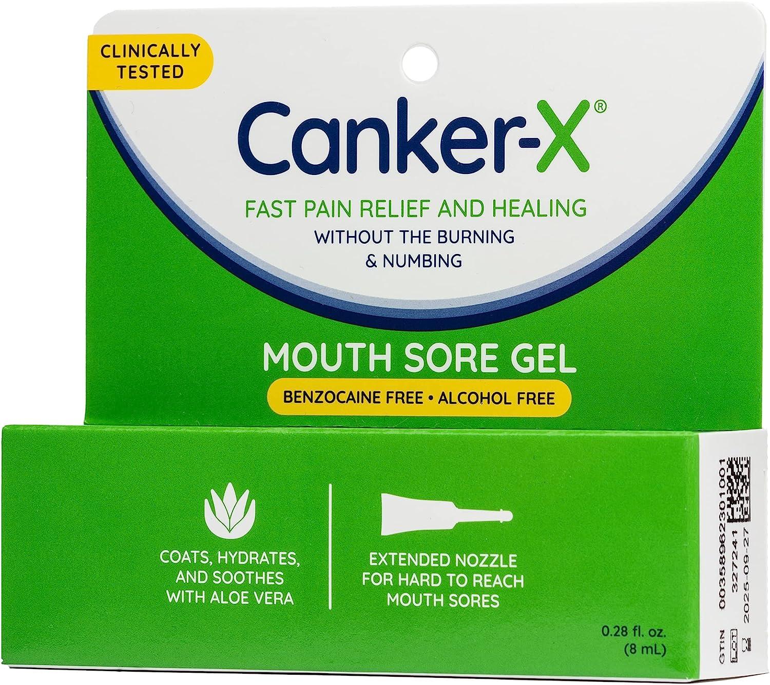 Canker-X Mouth Sore Gel, 8 mL