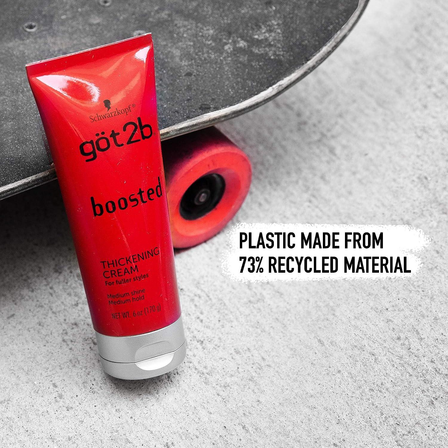 Got2b Boosted Thickening Cream 6 oz - Add Volume and Texture to Your ...