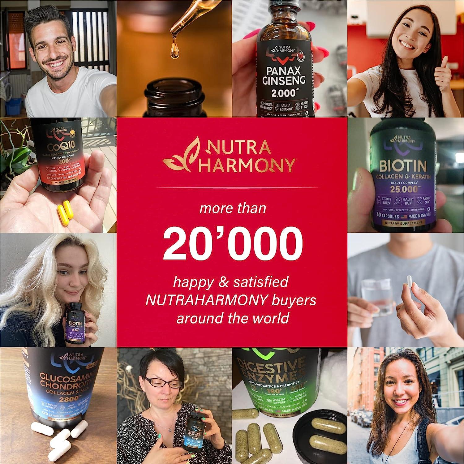 Nutraharmmony Vitamin B12 Liquid 5000mcg - Vegan Methylcobalamin Drops ...