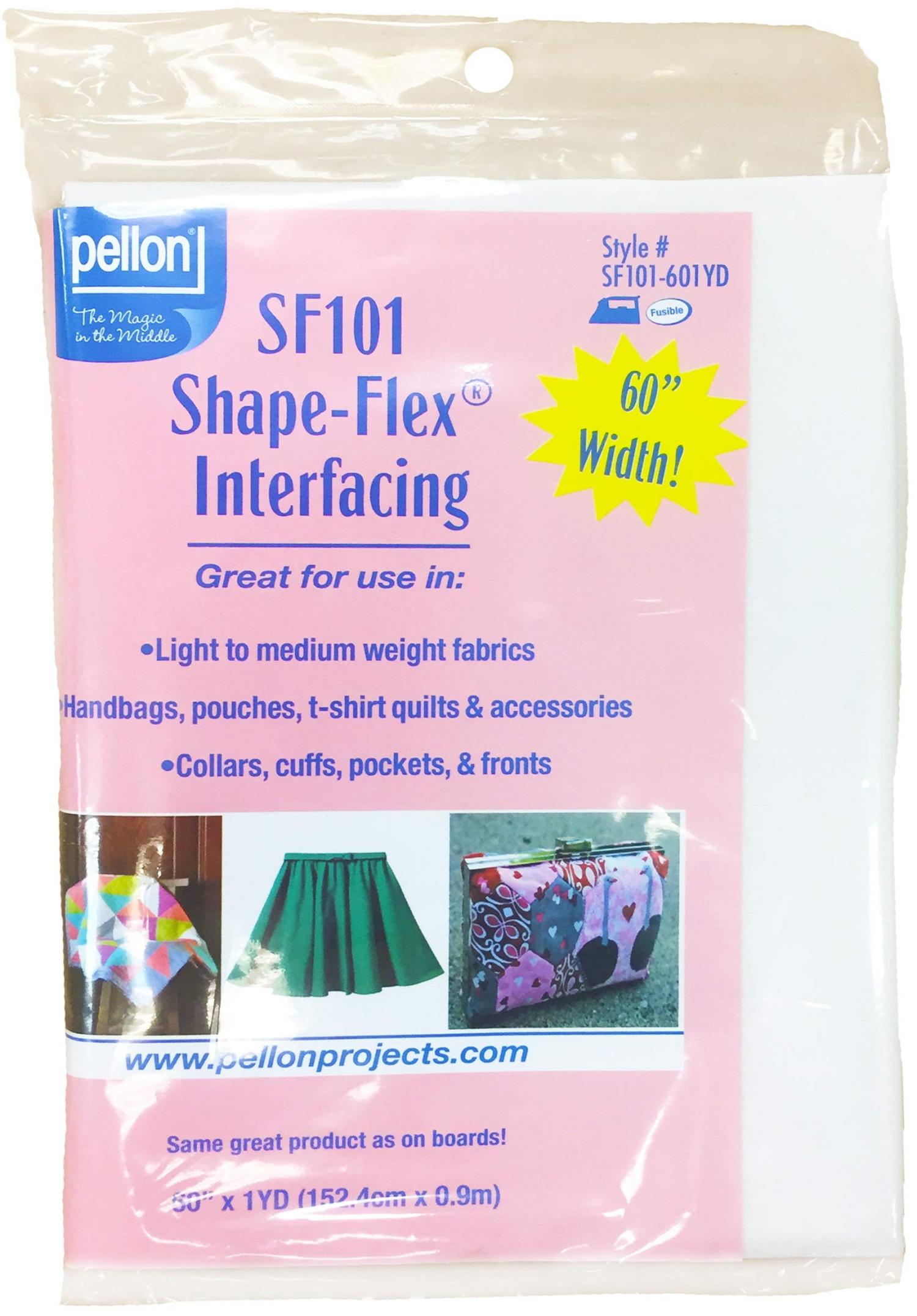 Pellon PELSF101.601YD Shape-Flex 100% Cotton White - 1 Yard | Buy Now ...