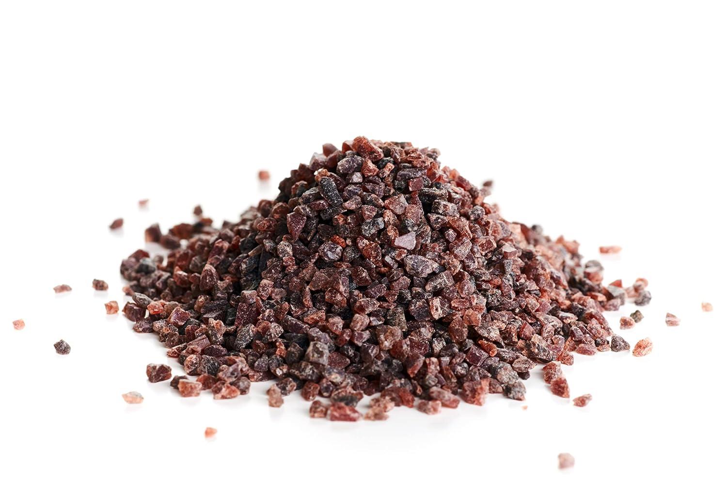 Gourmetia Kala Namak Salt 400g - Natural Black Salt from India | Coarse ...