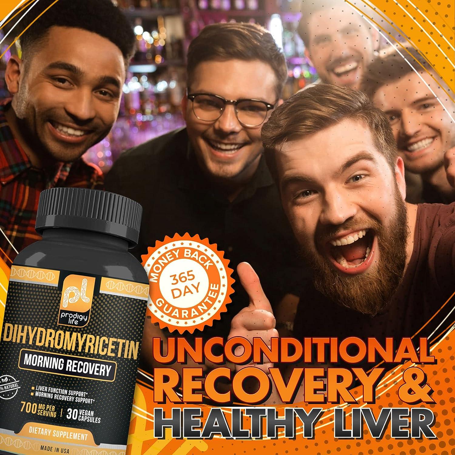 Prodigy Life DHM Liver Detox Supplement with Milk Thistle Extract 400mg ...