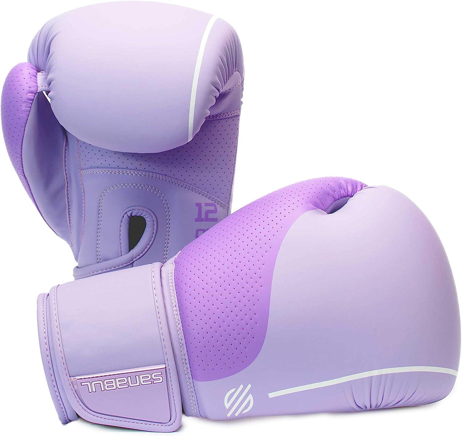 Sanabul Lavender Boxing Gloves for Women Easter Egg Design, Kickboxing ...