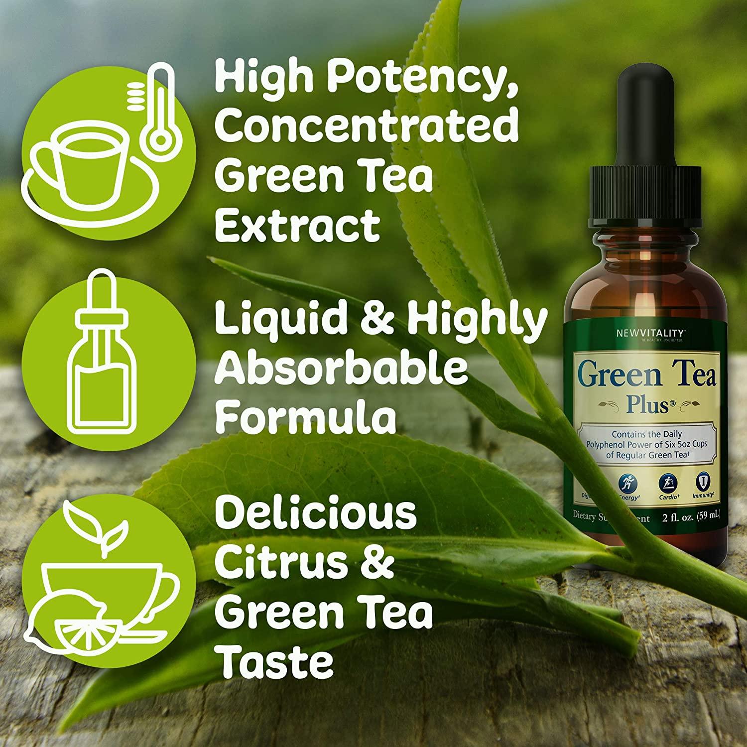 Green Tea Extract Supplement - Healthy Metabolism Boost & Natural ...