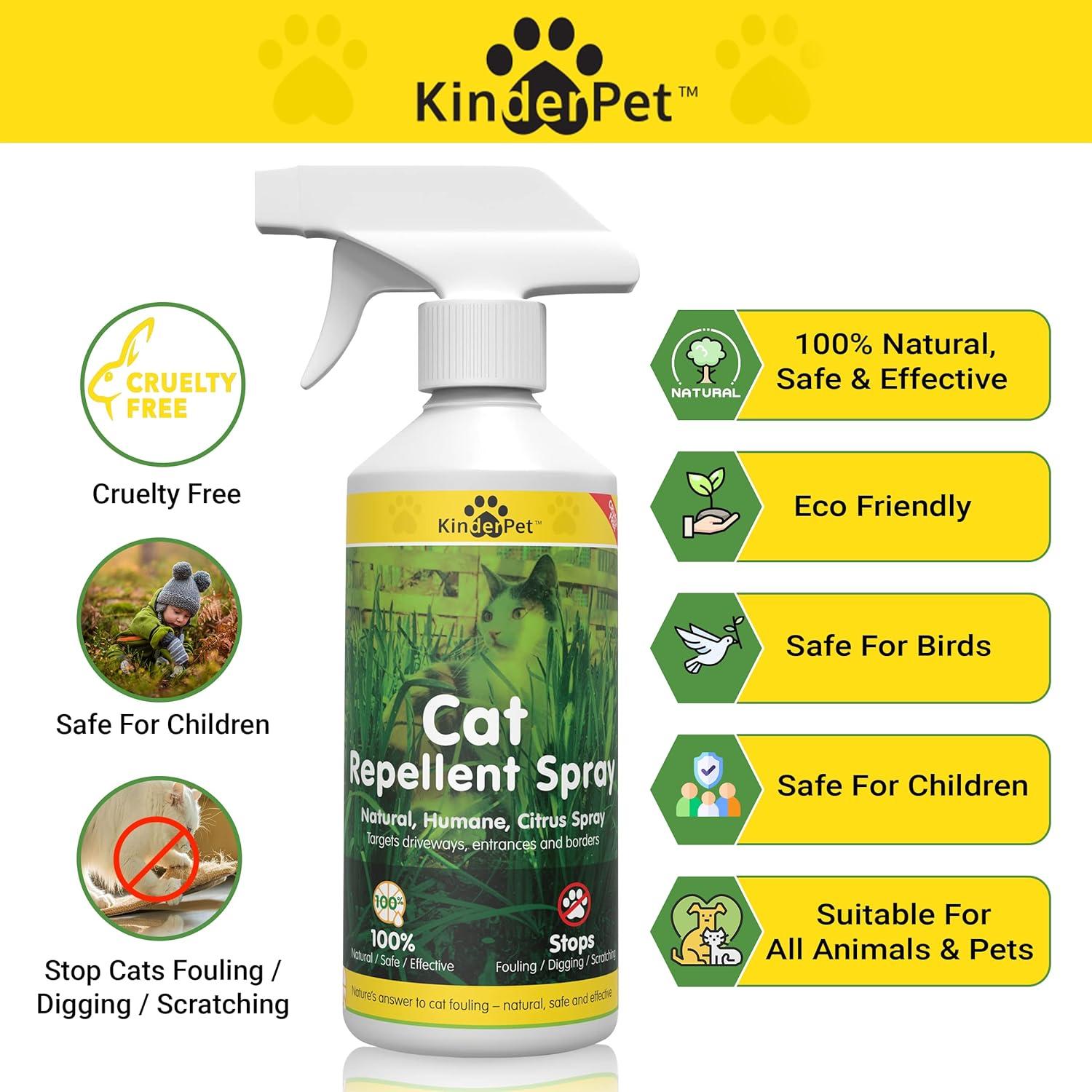 KinderPet Eco Cat Repellent Stop Cats Anti Fouling Natural Humane ...