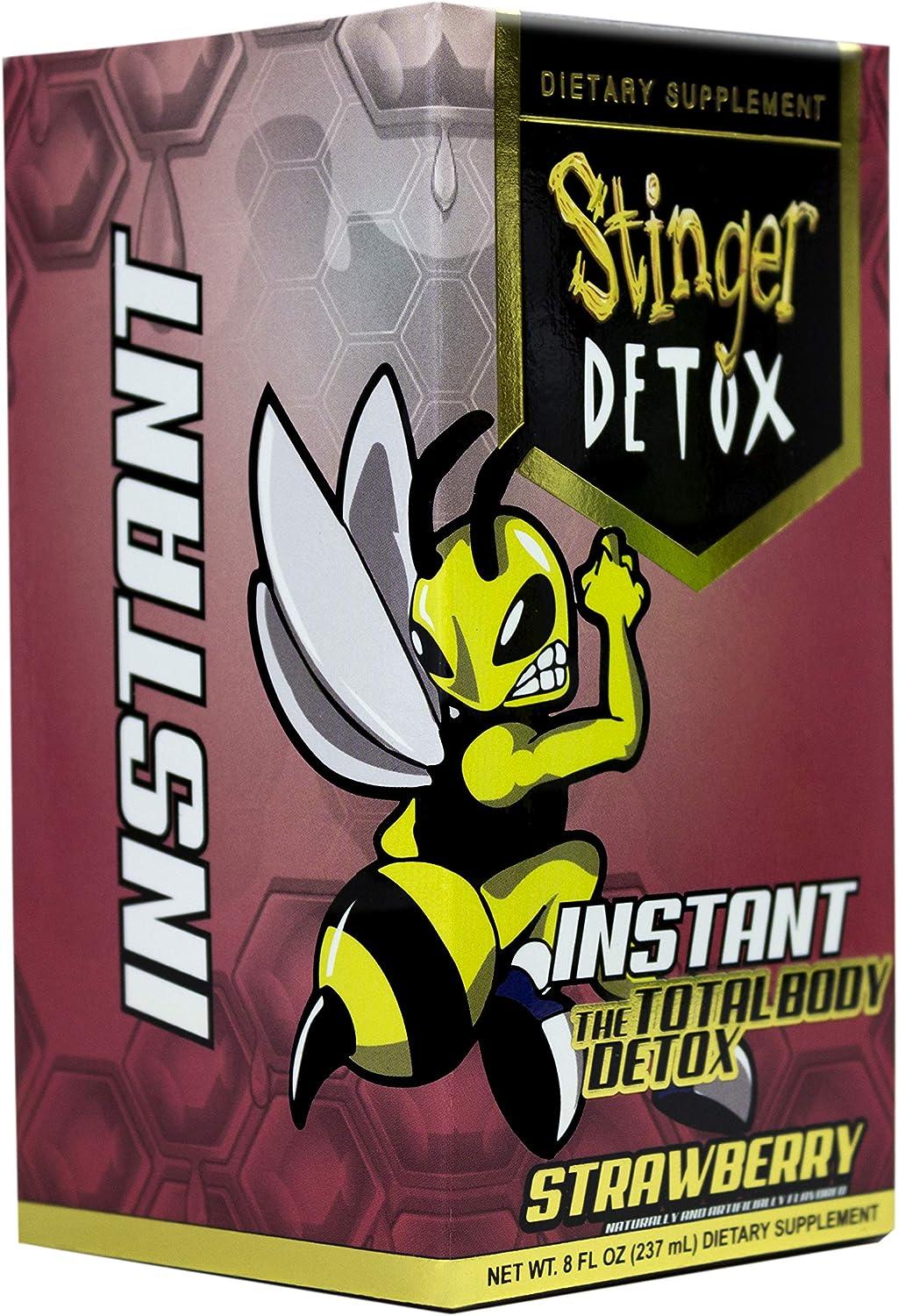 Stinger Detox Instant Detox Drink - Strawberry Flavor - 8 FL OZ | Buy ...