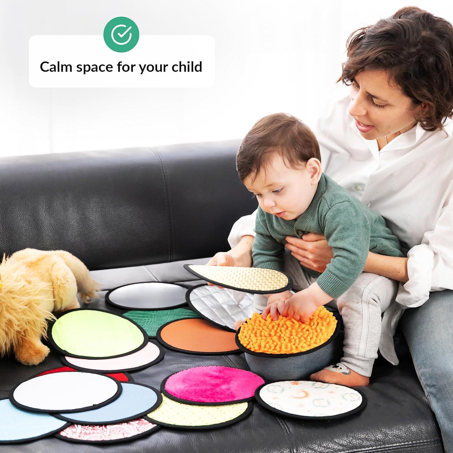 Sensory Mats and Tiles Set for Babies | Multi-Sensory Exploration Rug ...