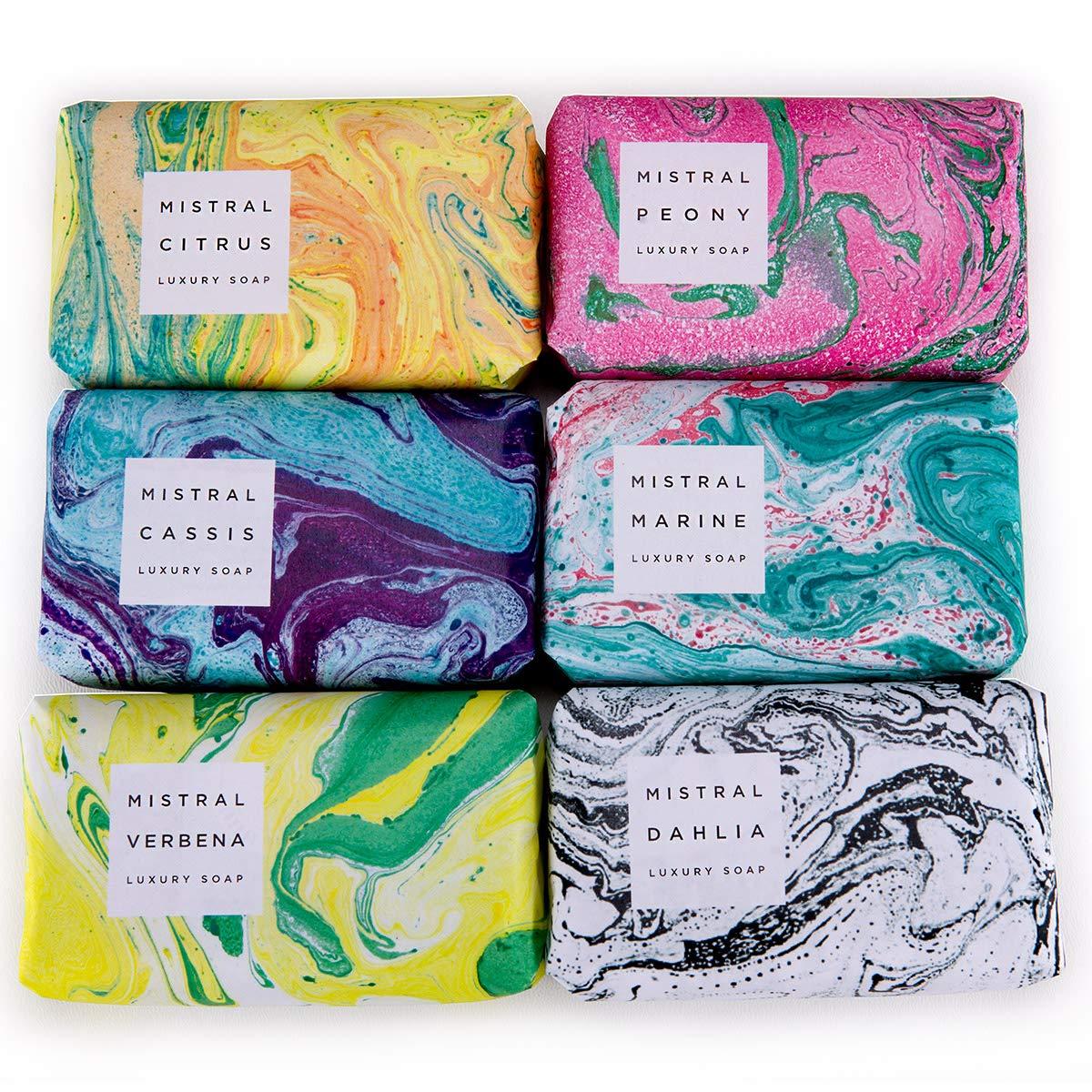 Mistral French 7 oz Bar Soap Marbles Peony - 2 Pack | Buy Now with ...