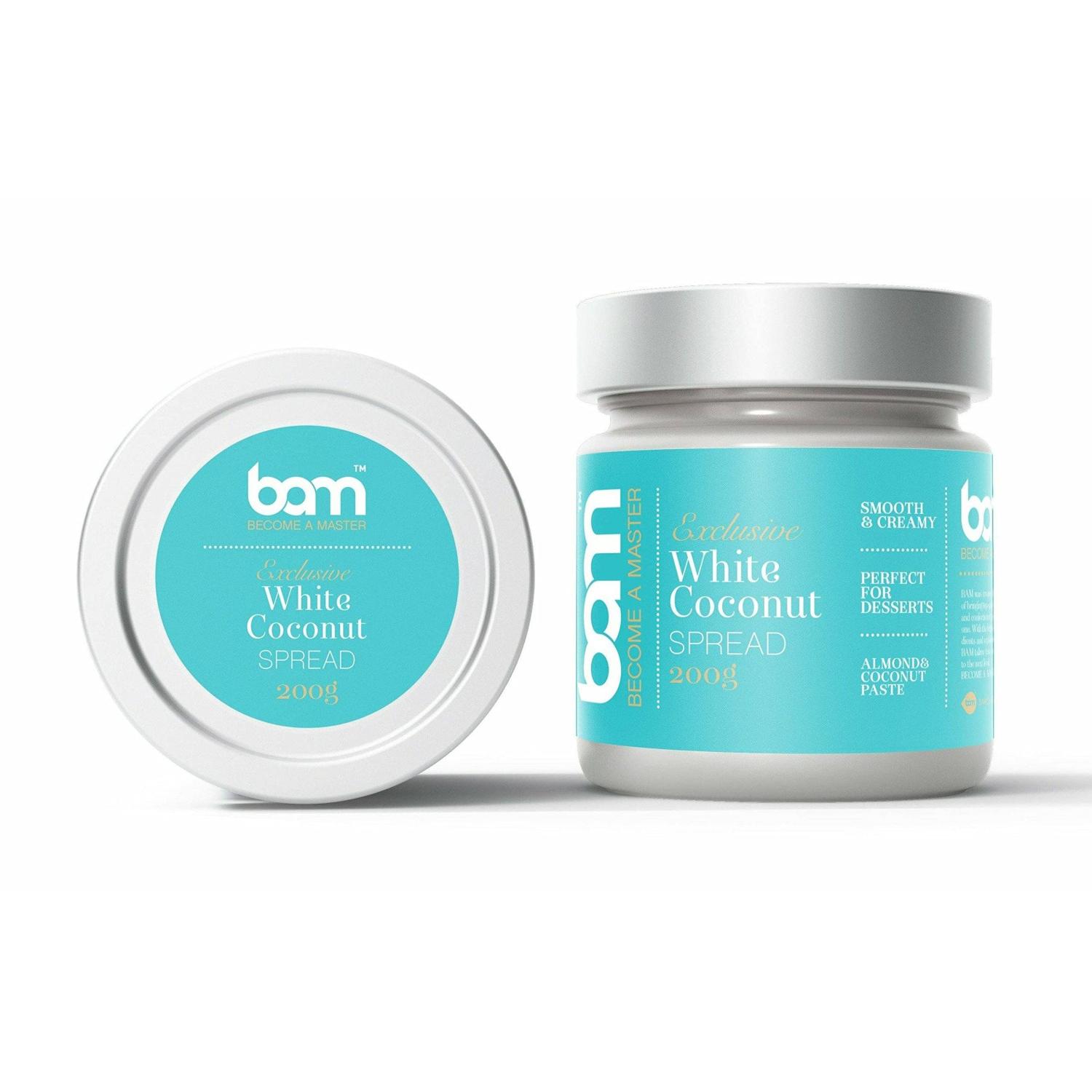 BAM Spreads - Creamy Coconut-Almond Dessert Paste (200g) | Palm Oil ...