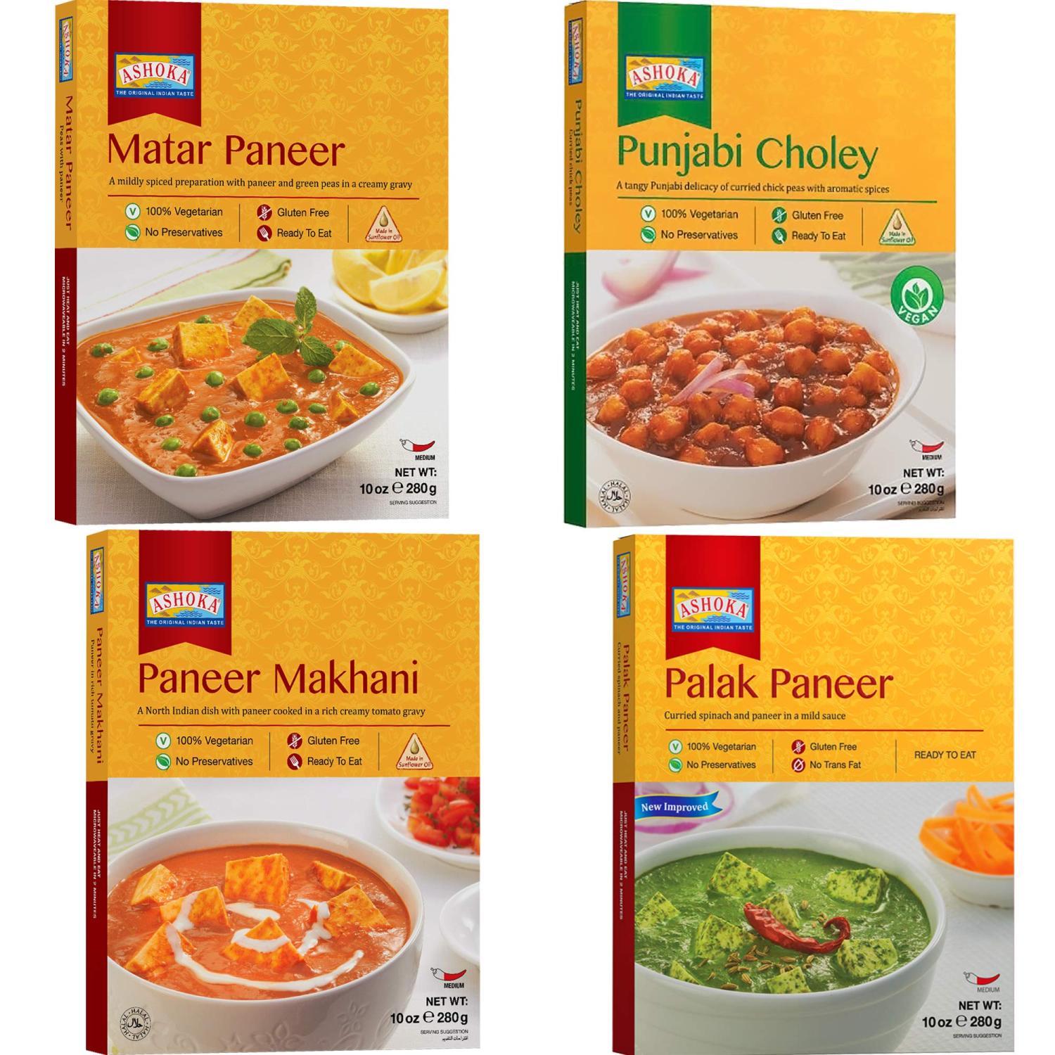 Delicious Ashoka Paneer Combo - Matar Paneer, Paneer Makhani, Punjabi ...